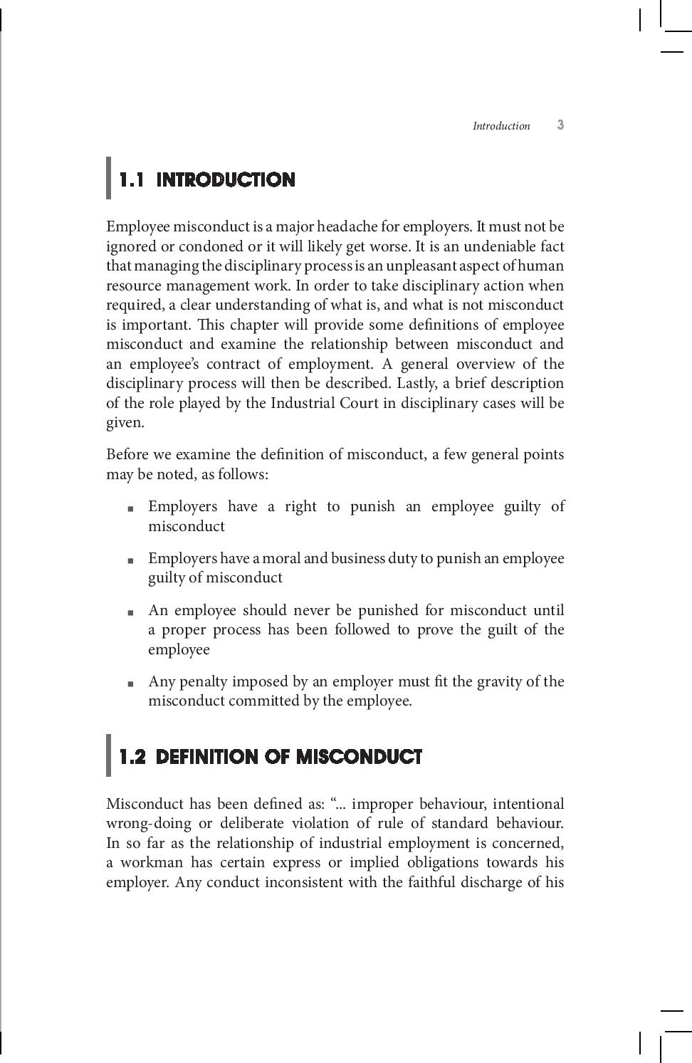 Employee Misconduct – CLJ Book Store